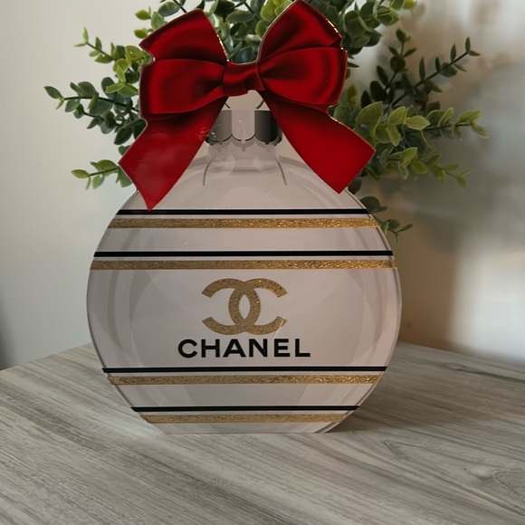 Accents | Chanel 3d Wooden Sign | Poshmark